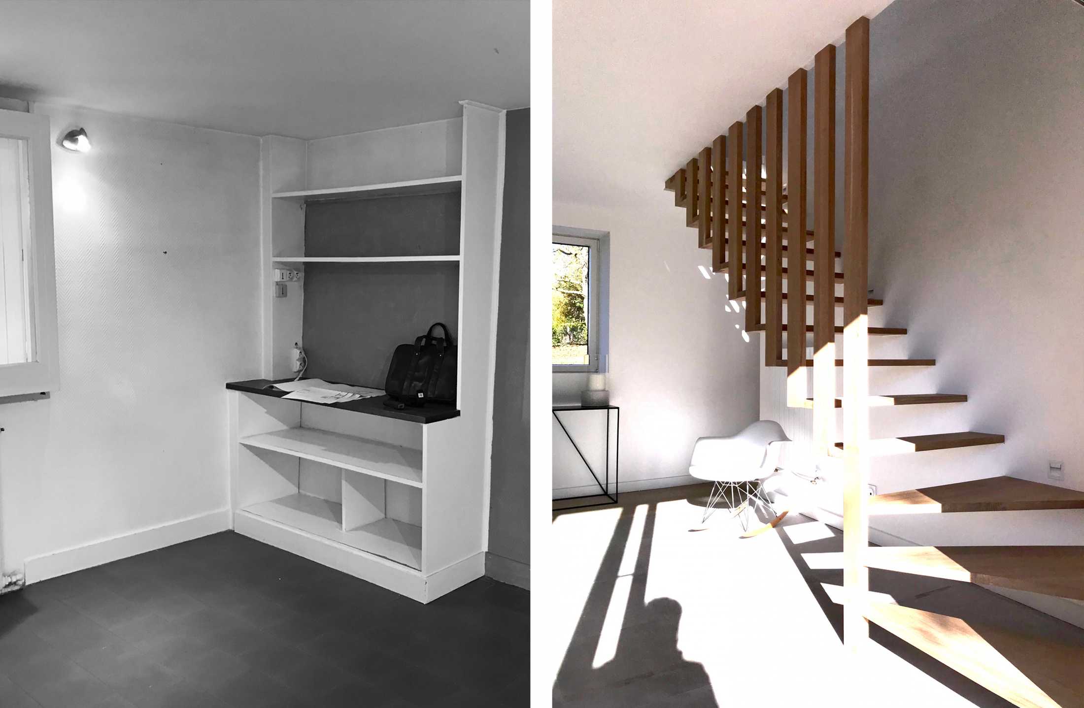 Avant-Après : Rénovation d’un corps de ferme par un architecte