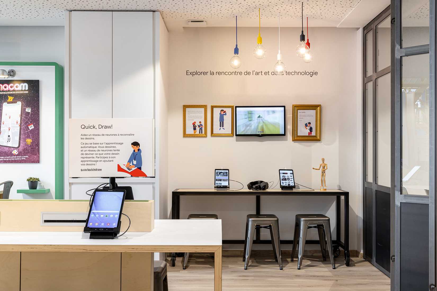 Aménagement d'un atelier numérique