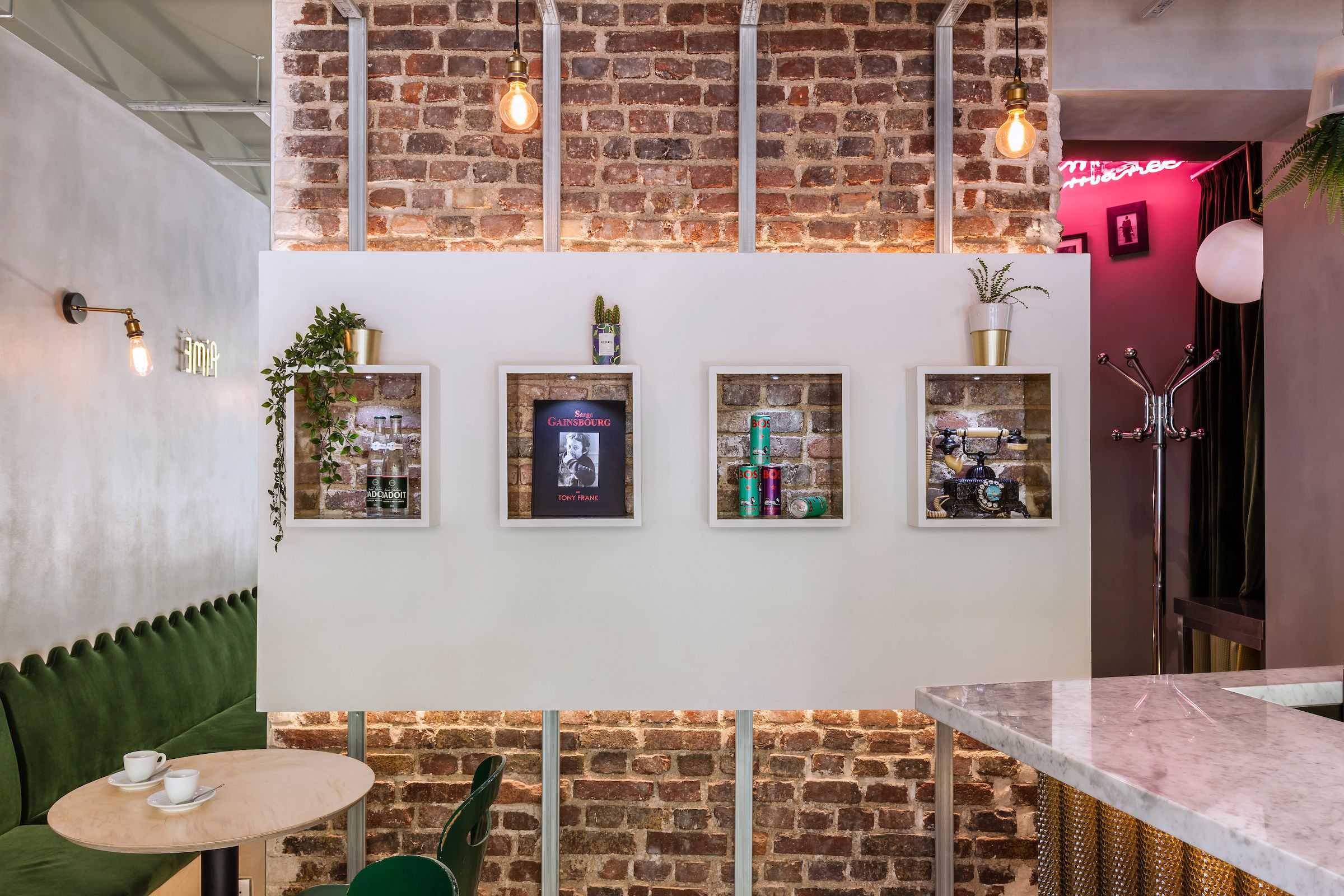 Aménagement d'un restaurant - bistrot de quartier par un architecte