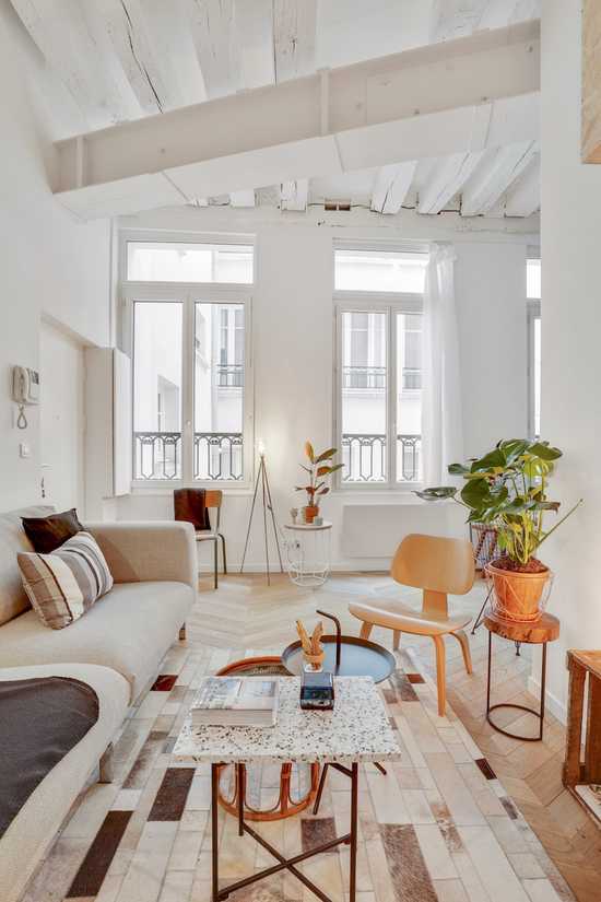 Aménagement d’un studio duplex avec mezzanine