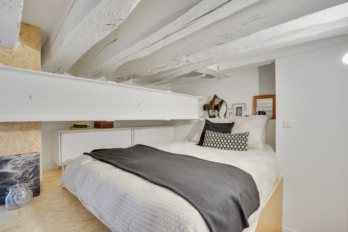 Aménagement d’un studio duplex avec mezzanine