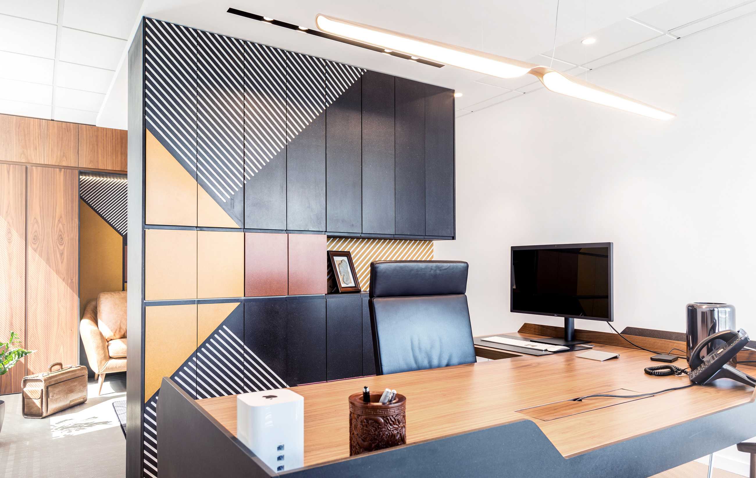 Corporate office space interior design